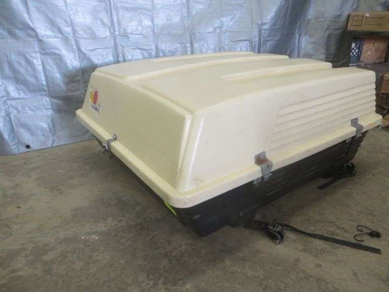 Sears Hard sided Cartop Carrier - Lambrecht Auction, Inc.