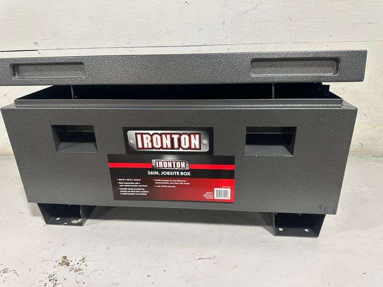 Ironton Jobsite Box, 36in. x 16in. - Lambrecht Auction, Inc.