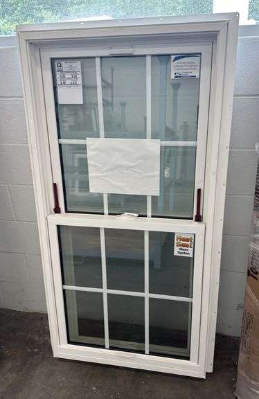 6 White Double Hung Composite 6 Lite Windows 29.125"x56.5" - Lambrecht ...