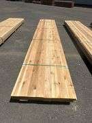 Western Red Cedar T&G Paneling 1"x6"x16' - Lambrecht Auction, Inc.