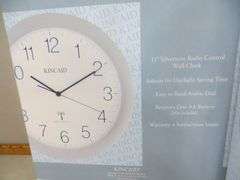 Kincaid Radio Controlled Wall Clocks - NIB - Lambrecht Auction, Inc.