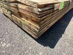 White Pine T&G WP4 Smooth Face Paneling 1"x8"x16' - Lambrecht Auction, Inc.