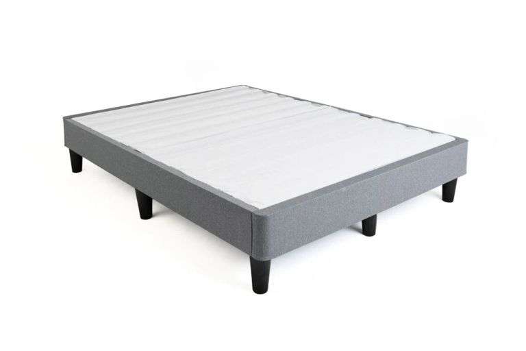 Resident Platform Bed-Queen Gray - Lambrecht Auction, Inc.