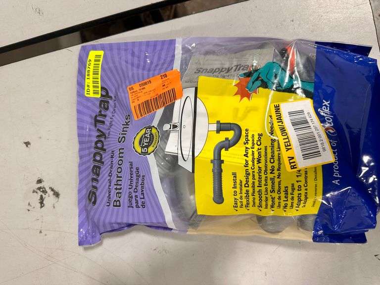 Snappy Trap Universal Drain Kit - Lambrecht Auction, Inc.