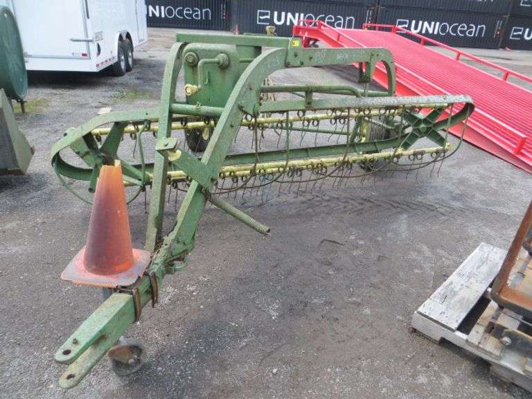 John Deere Side Rake - Lambrecht Auction, Inc.