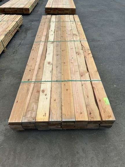 Doug Fir Dimensional Lumber 2"x6"x12' - Lambrecht Auction, Inc.