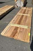 Western Red Cedar T&G Paneling 1"x6"x12' - Lambrecht Auction, Inc.