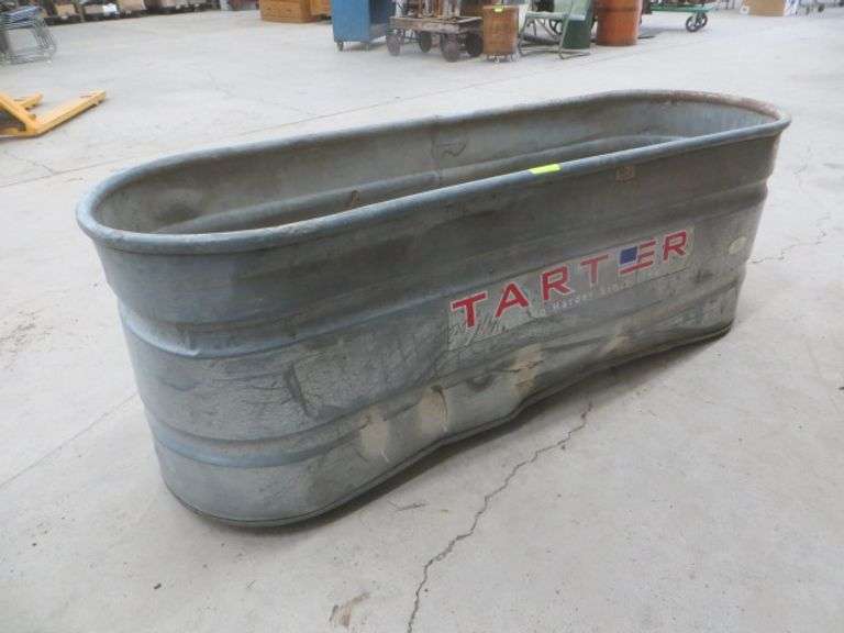 Water Trough - Bent up at the bottom - Lambrecht Auction, Inc.