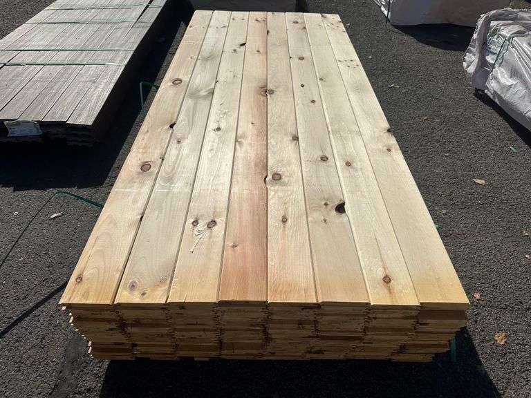 White Pine T&G WP4 Paneling 1"x6"xRL Lonest Board 8' - Lambrecht ...