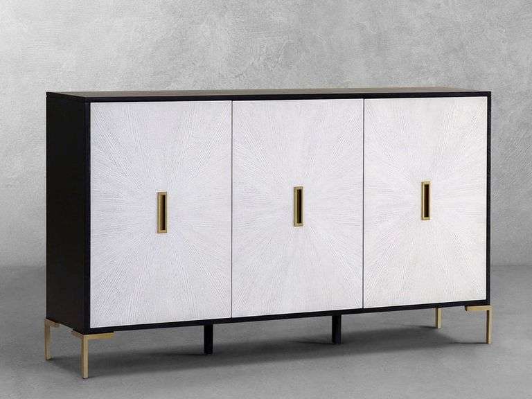 Abbyson Victoria Media Console - Lambrecht Auction, Inc.