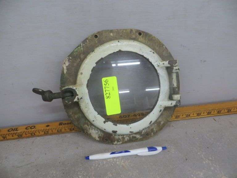 Small Brass Porthole - Lambrecht Auction, Inc.
