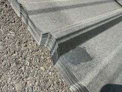 Dull Galvanized Metal Panel 3'x16' - Lambrecht Auction, Inc.