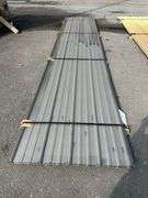 Dull Galvanized Metal Panel 3'x16' - Lambrecht Auction, Inc.
