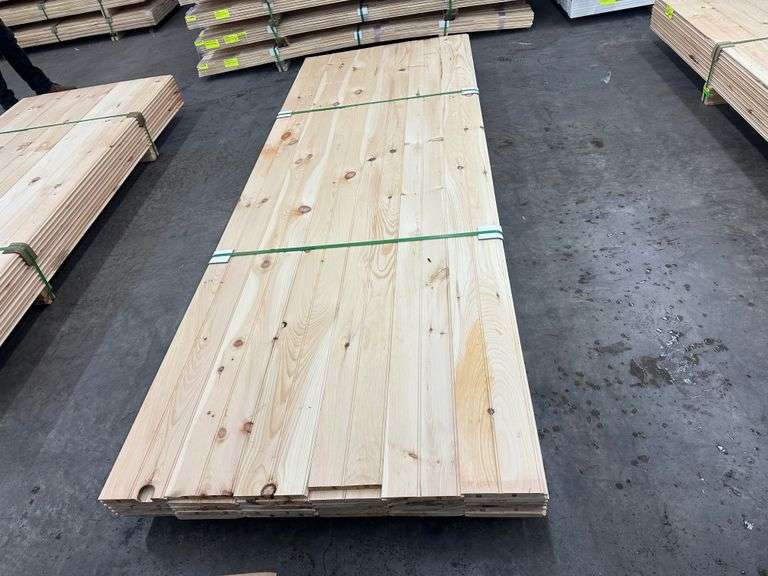 Eastern White Pine WP4 T&G 1"x8"x10' - Lambrecht Auction, Inc.