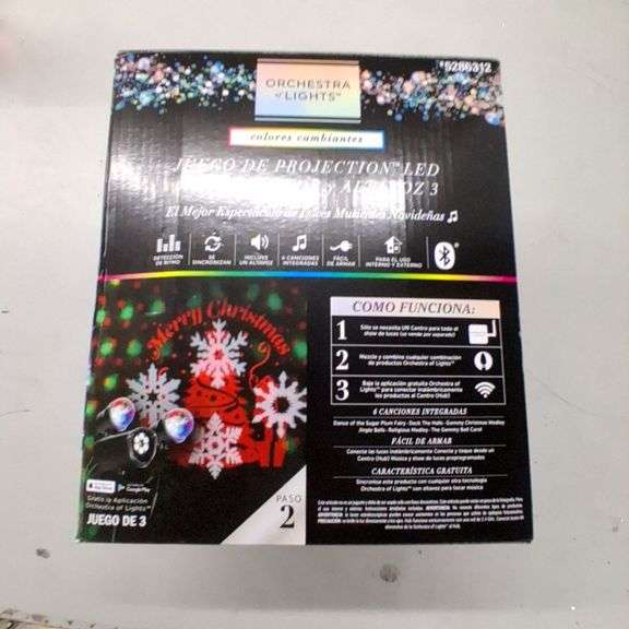 Orchestra of Lights LED Projection Light Musical Set - Lambrecht ...