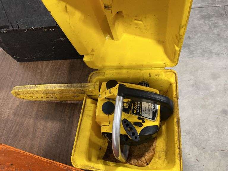 McCulloch Mini Mac 30 Chain Saw, with Case, Pretty Clean Saw - Langham ...