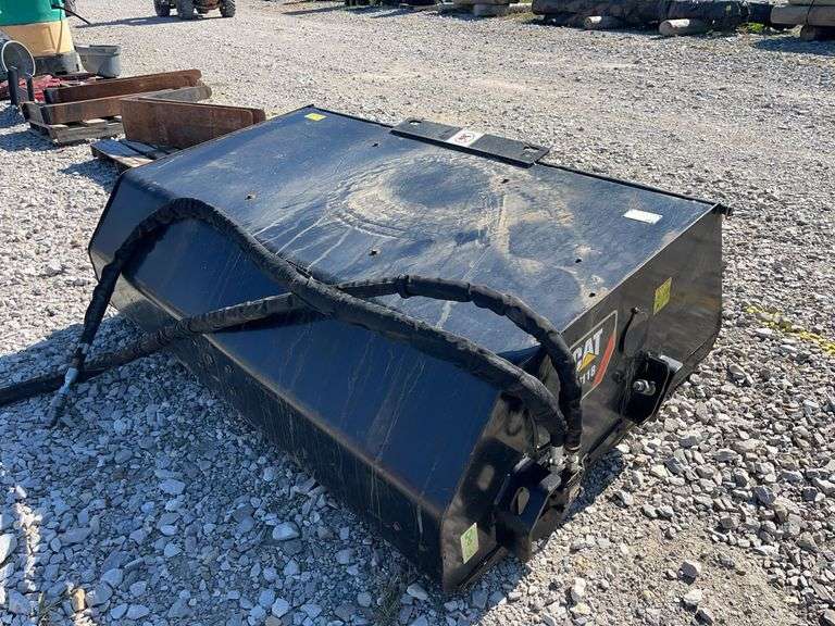 Cat Skid Steer Pickup Sweeper, Model BU118, 75” Wide, Low Flo ...
