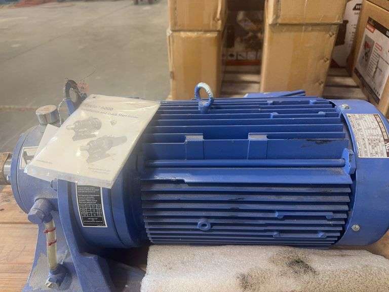 Cycle 6000 Electric High Torque 3 Phase Motor, 7.5 Hp. 1 7/8 th Shaft ...