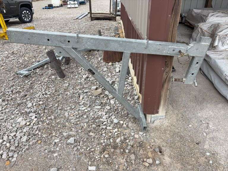 (4) Building Scaffold Outriggers, sit on top of wall, 4’ wide where ...