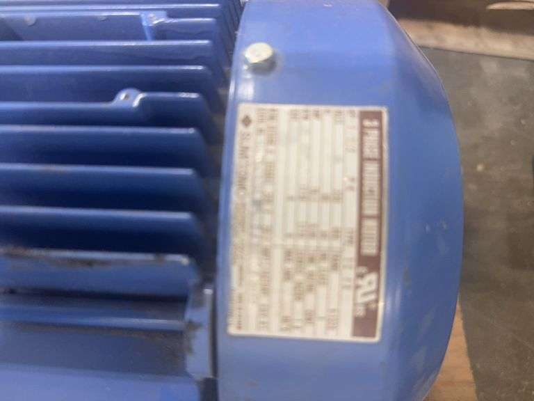 Cycle 6000 Electric High Torque 3 Phase Motor, 7.5 Hp. 1 7/8 th Shaft ...