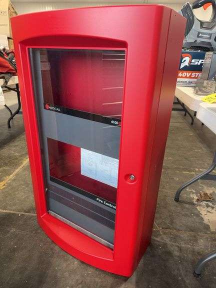 Auto call 4100ES Back Box,doors, and Trim Kit, Glass Door, - Langham ...