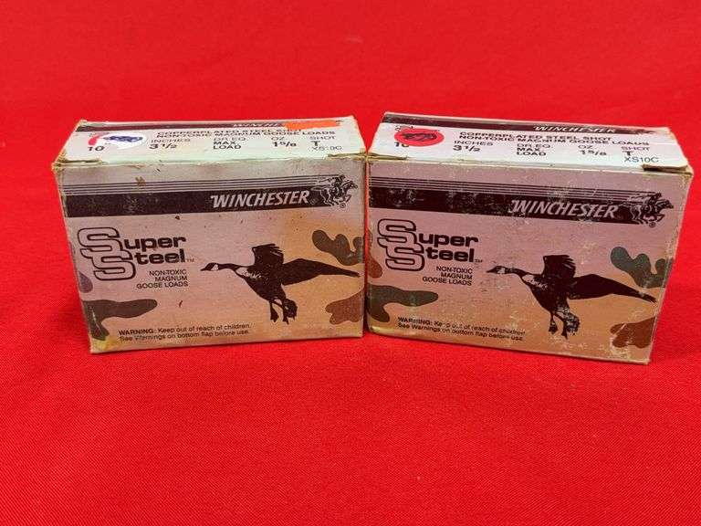 20 +/- 10 Ga. Goose Loads, T Shot - Langham Auctioneers
