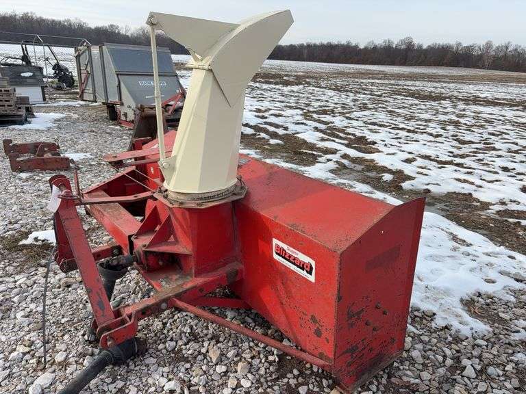 George White “ Big Blizzard” Snow Blower, 3pt. 7’ Wide, 540 PTO ...