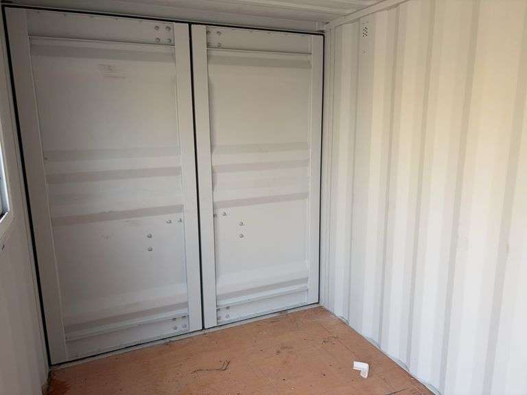 12’ container, measures 12’ long x 7’-3 1/2” wide x 8’-3” tall ...