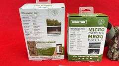(3) Moultrie Game Cameras And SD Cards - Langham Auctioneers