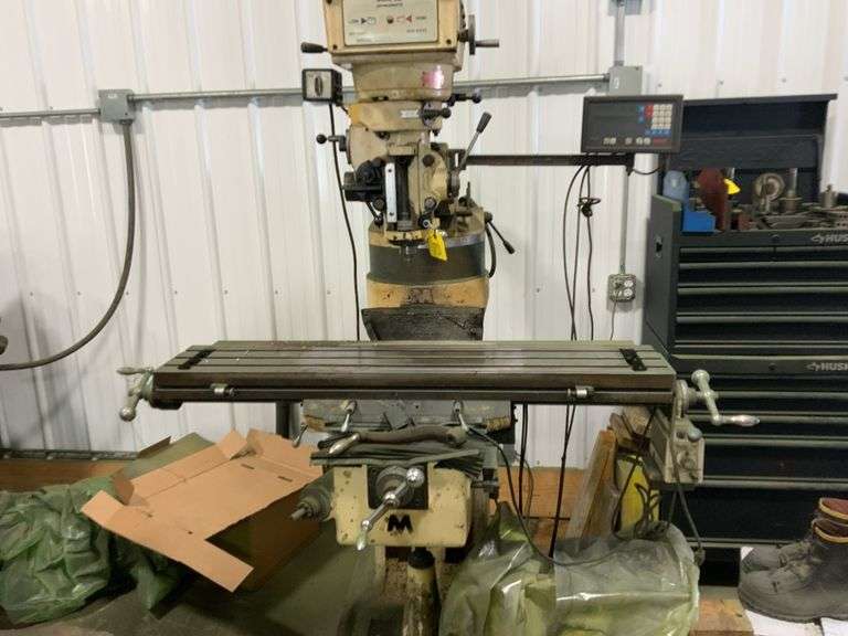 Jet Turret Milling Machine,Model # JTM-4VS, Stock No. 690182, Serial ...