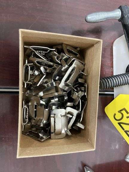 Band and Buckle Kit, 1/2” and 3/4” banding, tightening tool, buckles ...
