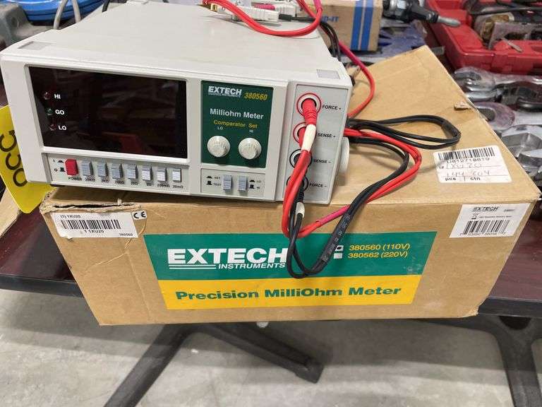 Extech Instruments Precision Milliohm Meter, Model 380560(110V ...