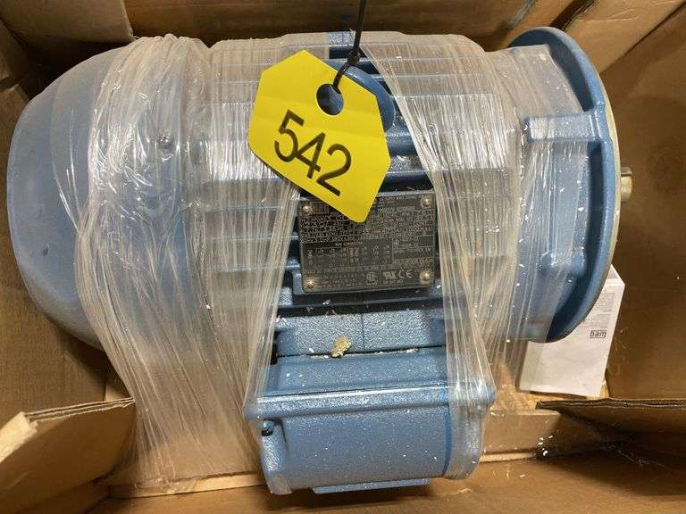 WEG W22 Electric Motor, Model 00318ET3E182TC-W22, 3 phase, 3 hp., 230/ ...