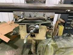 Jet Turret Milling Machine,Model # JTM-4VS, Stock No. 690182, Serial ...