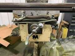 Jet Turret Milling Machine,Model # JTM-4VS, Stock No. 690182, Serial ...