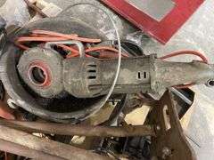 Rigid Pipe Threading Machine, (1) tripods, oil bucket, welding rod ...