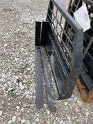 Unused AGT Skid Steer 48” fork Tines W/high back, Model # SSCPF48-4400 ...