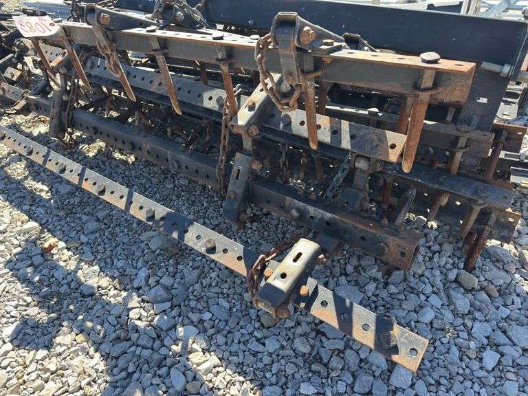 5 Bar Remlinger Spike Harrow, 34’ Working Width, (4) 5’ Sections, (2) 7 ...