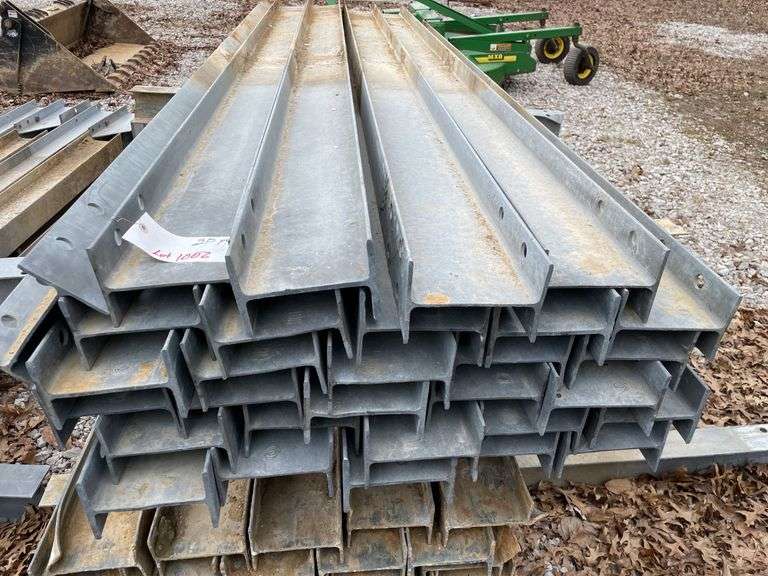 Highway Guard Rail Posts, 30 pcs 108” long, 4”x6”i beam - Langham ...