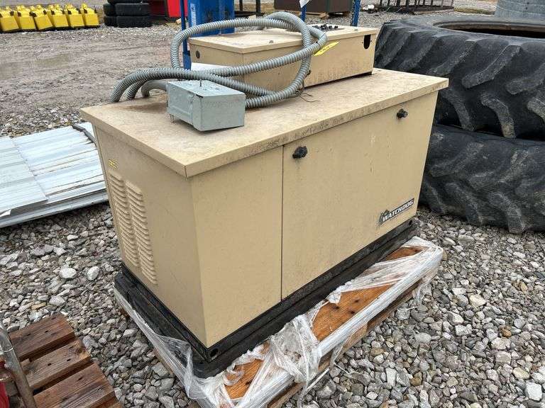 Generac House Generator, Breaker Box And Disconnect, Runs On Propane ...