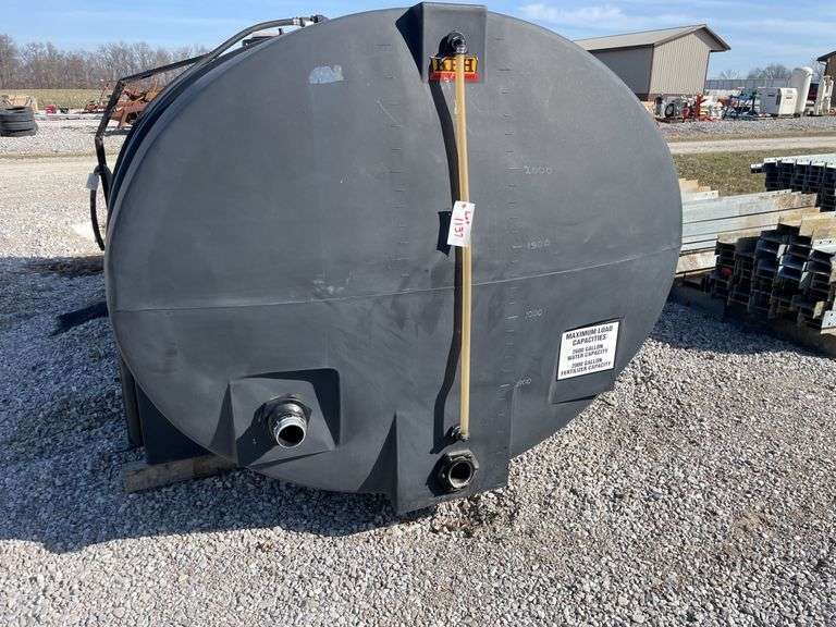 KBH 2600 Gallon Tank, Maximum Load Capacity 2600 gallon water / 2000 ...