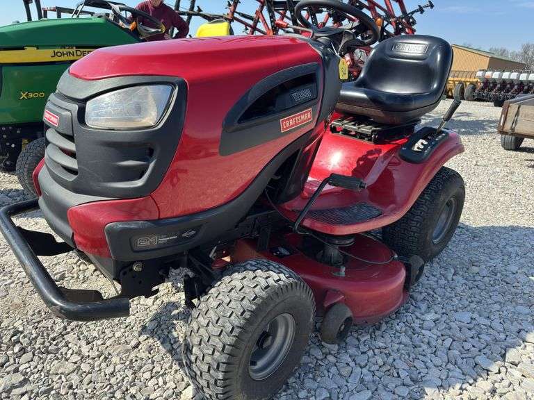 Craftsman Riding Mower, YT 3000, 21 HP Briggs&Stratton Platinum Engine W/ XRD, 42” Deck,Very ...