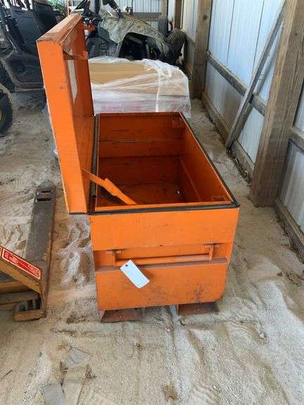 Gang Box 2’wide x 4’ long x2’ deep, concealed padlock pockets, Hinged ...