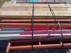 5’x 7’ Walkthru Scaffolding 12 pieces, 15 ea. X bracing, 4 ea. aluminum ...