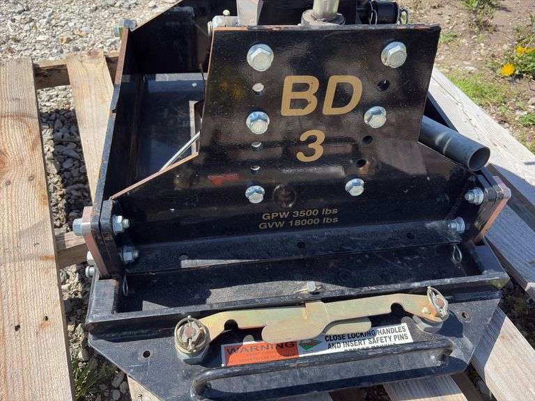 Hensley Air Ride 5th Wheel Hitch, Trail Saver BD3, GPW 3500 lbs, GVW ...