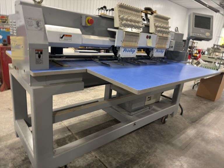 Prodigi Computerized Embroidery Machine, B E C S -A88 Model, Complete ...
