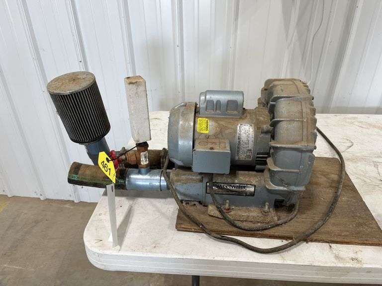 Sweetwater Regenerative Blower, 1HP Electric Motor, 115V, Aquatic Eco ...