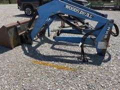 Woods-DuAl 255 Loader, 7’ smooth bucket, hydraulic Hoses in poor ...