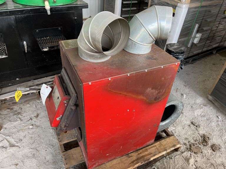 Johnson Energy Wood Burning Furnace, 115V Single Phase 8.3 Amp, 8” Air ...