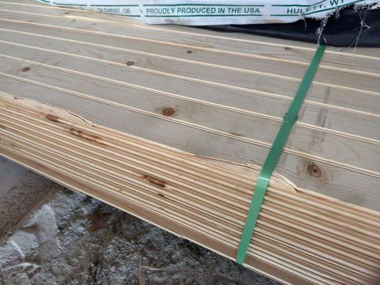 (128) 1X6 X12’ Tongue And Grove, Beaded/ V Groove Cabin Grade ...